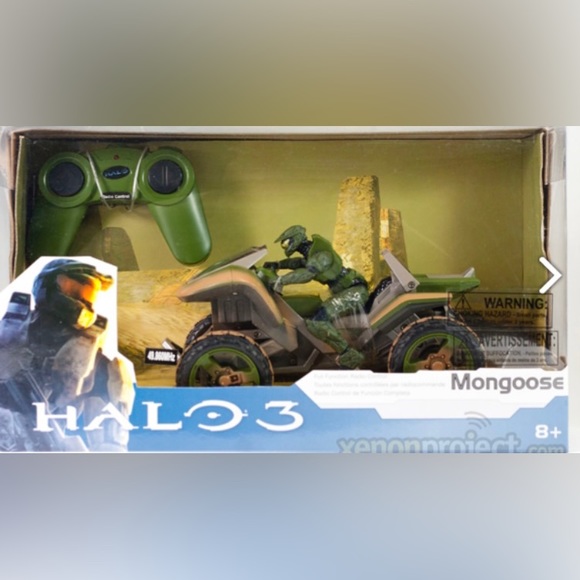 Other | Rare Halo 3 Mongoose Radio Control Vehicle Includes Master ...